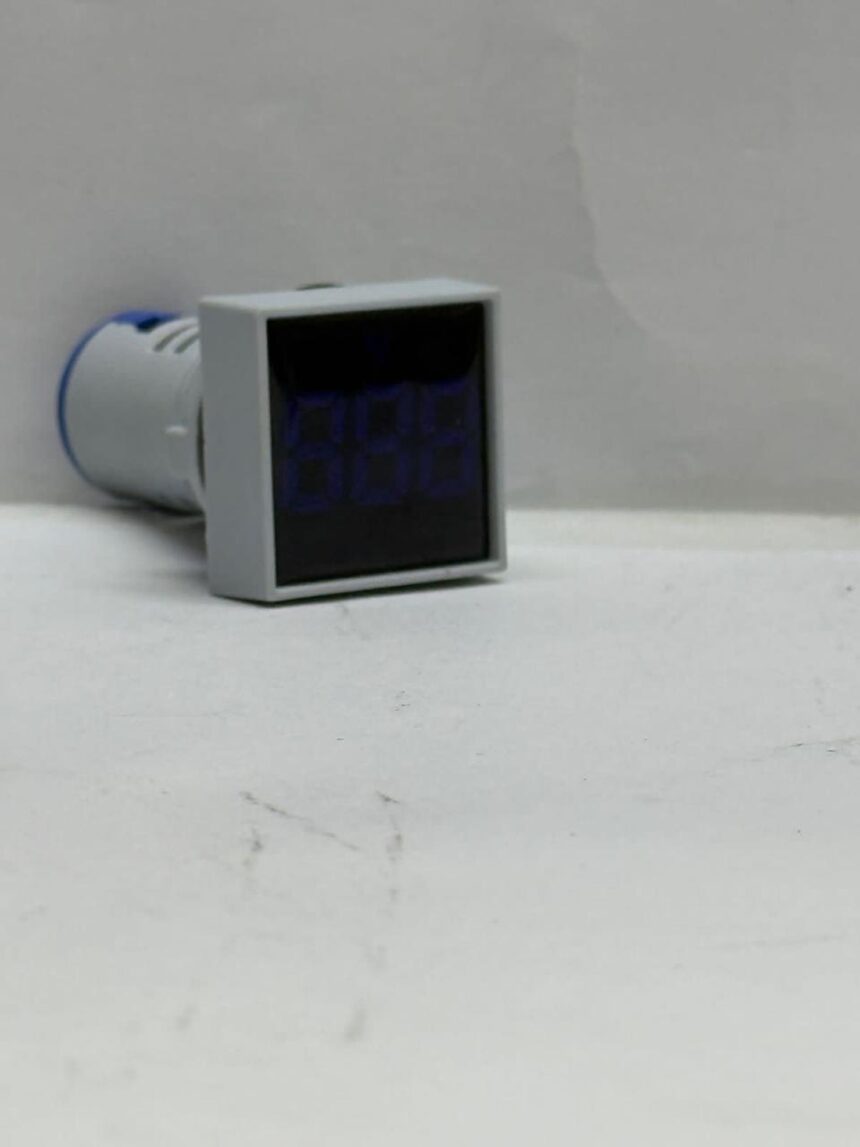 Volt Meter Panel Light Blue – Indus Electric