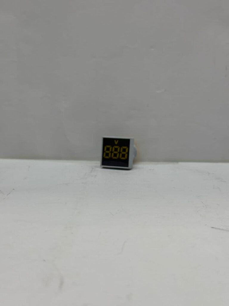 Volt Meter Panel Light Yellow – Indus Electric