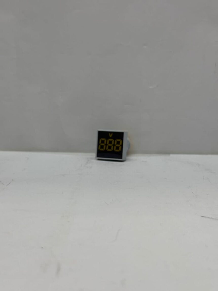 Volt Meter Panel Light Yellow – Indus Electric