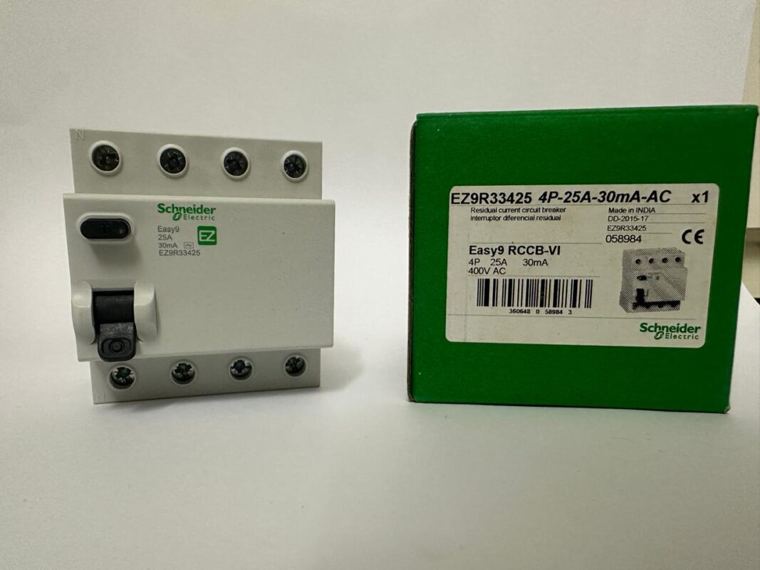 25AMP ELCB BREAKER 4 POLE SCHNEIDER – Indus Electric